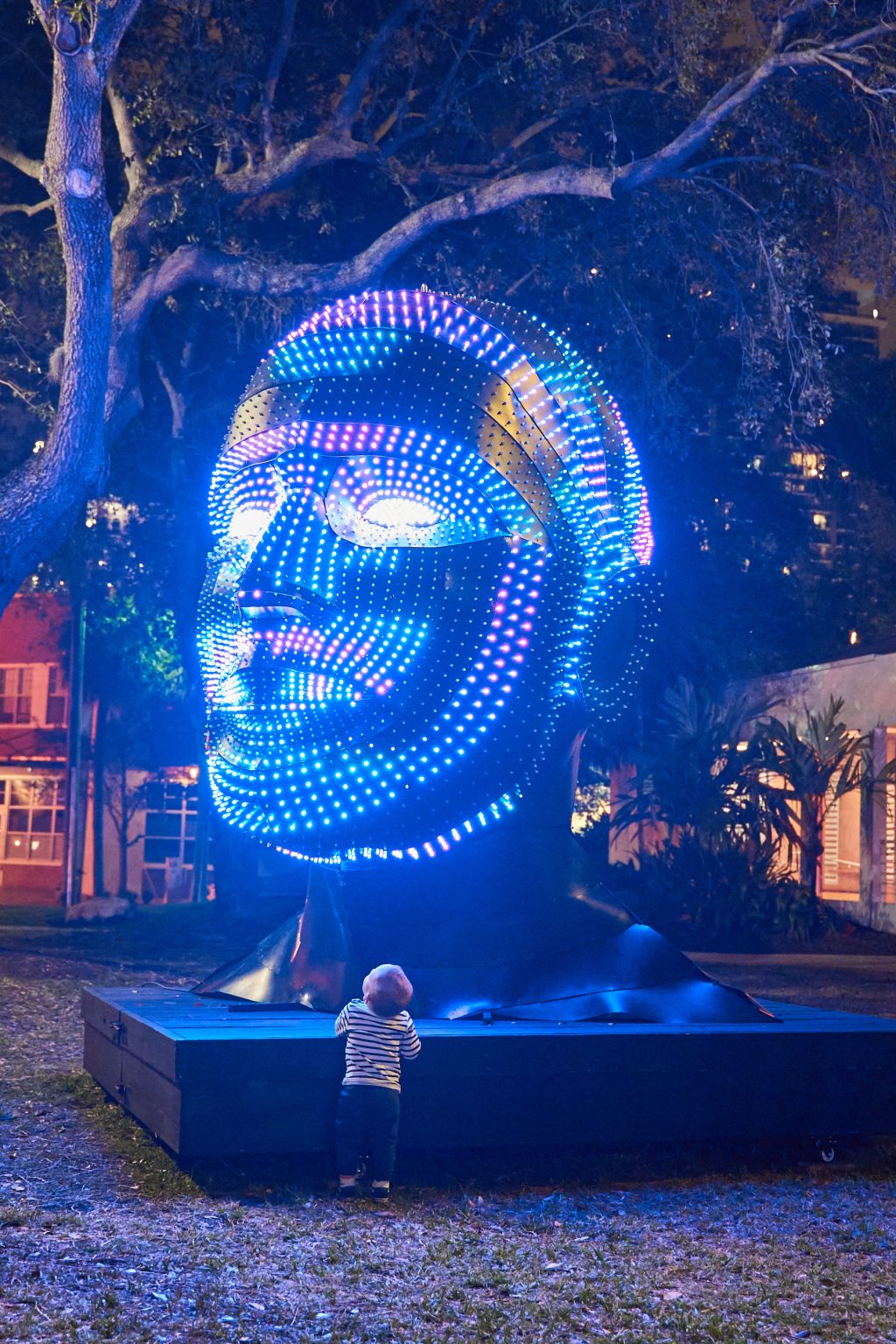 Interactive art installations for public spaces