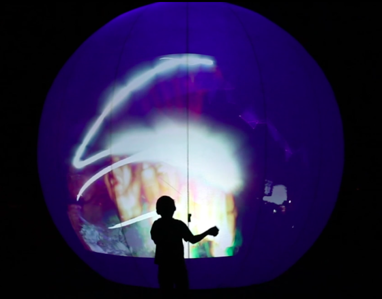 Interactive art installations for public spaces